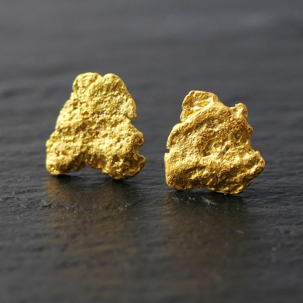 Nugget Earrings - Etsy