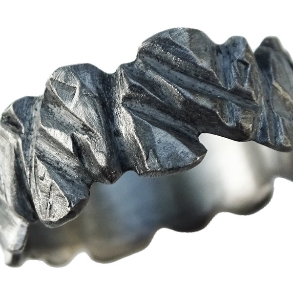 Hand Forged Ring - Etsy