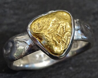 Pure Gold Ring - Etsy