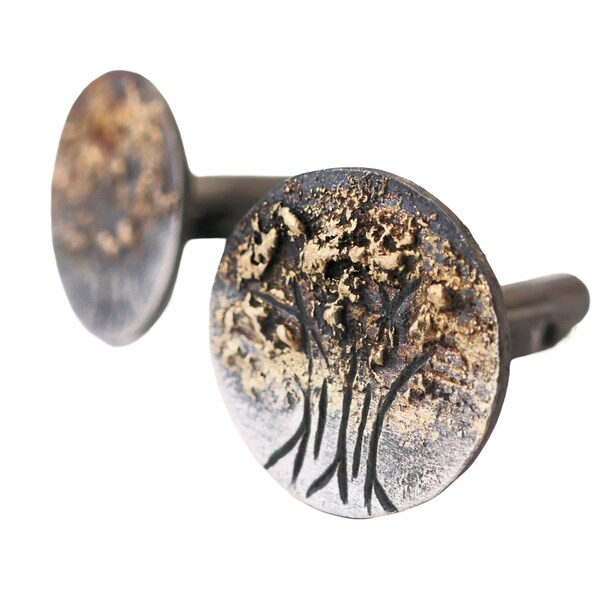 Tree Cuff Links - Etsy