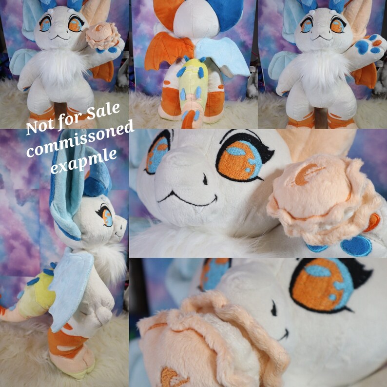 Custom Original Anthro Character Plushies - Etsy