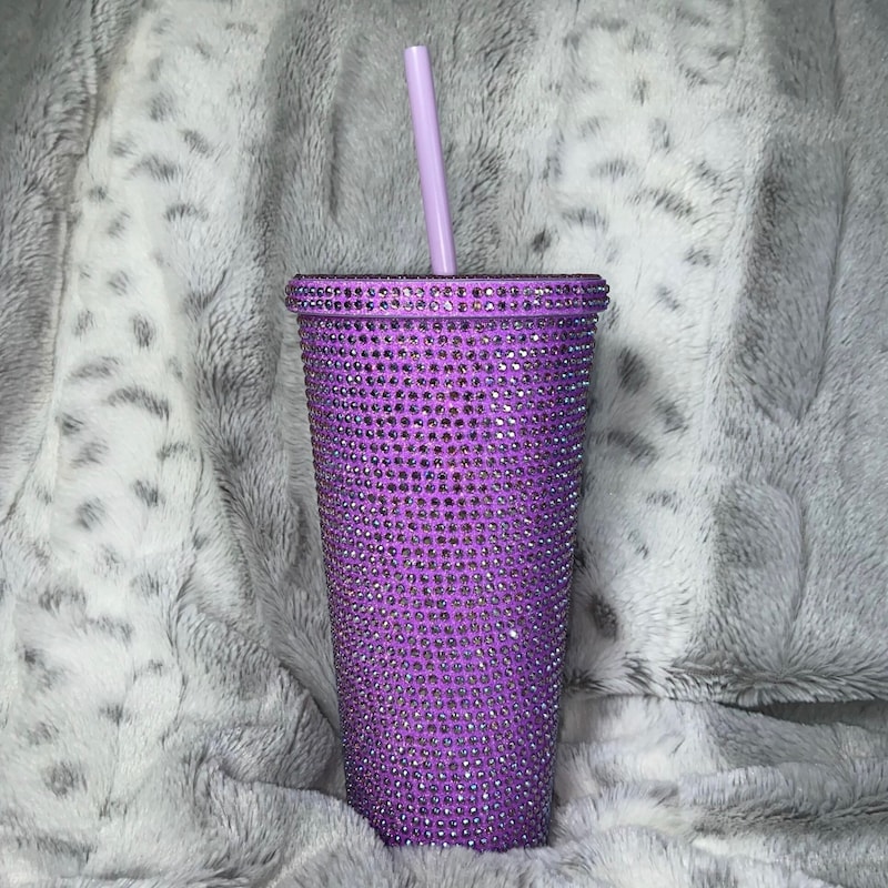 Purple Sparkly Stanley Cup - Etsy