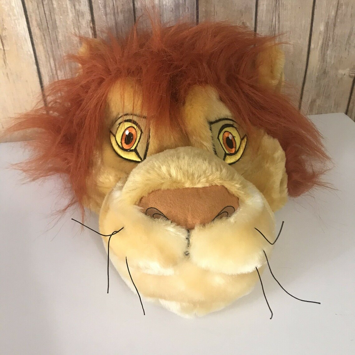 Walt Disney World Lion King Simba Hat Youth Rare Costume Mane | Etsy