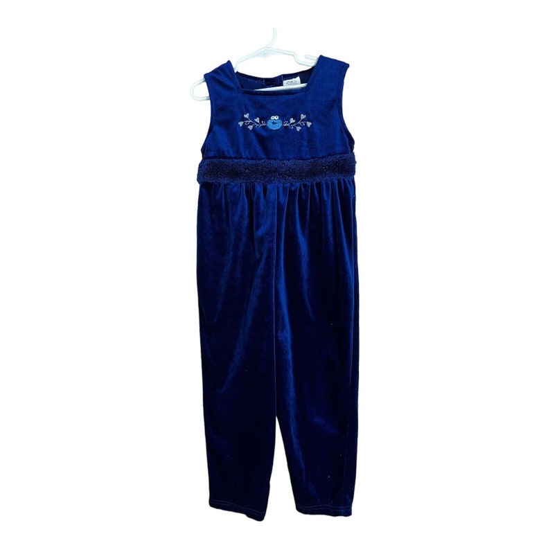Vintage Sesame Street Cookie Monster Blue Velvet Romper - Etsy