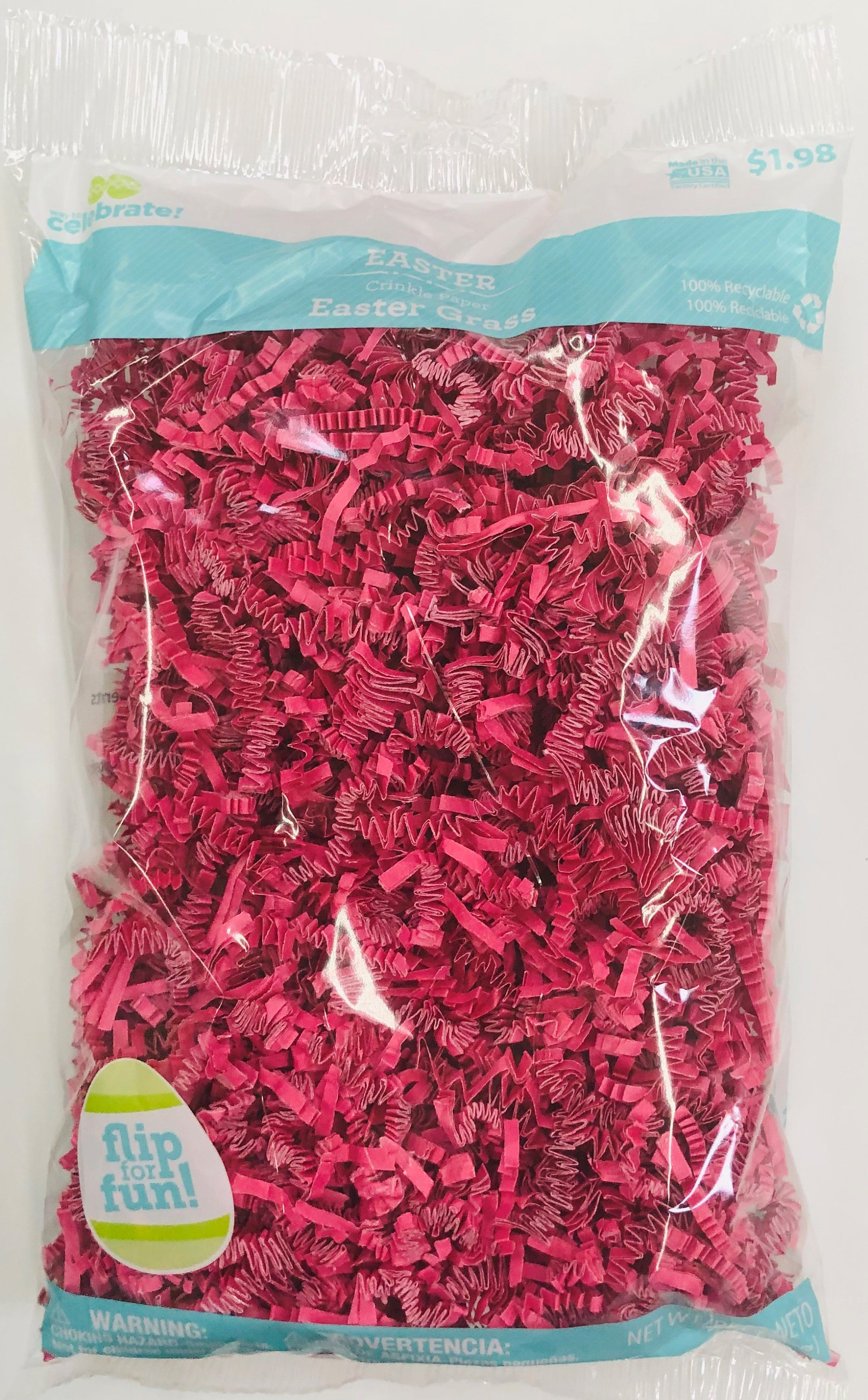 Color Paper Shred, Craft Fill, Packing Fill, Easter Grass, Craft Grass ...