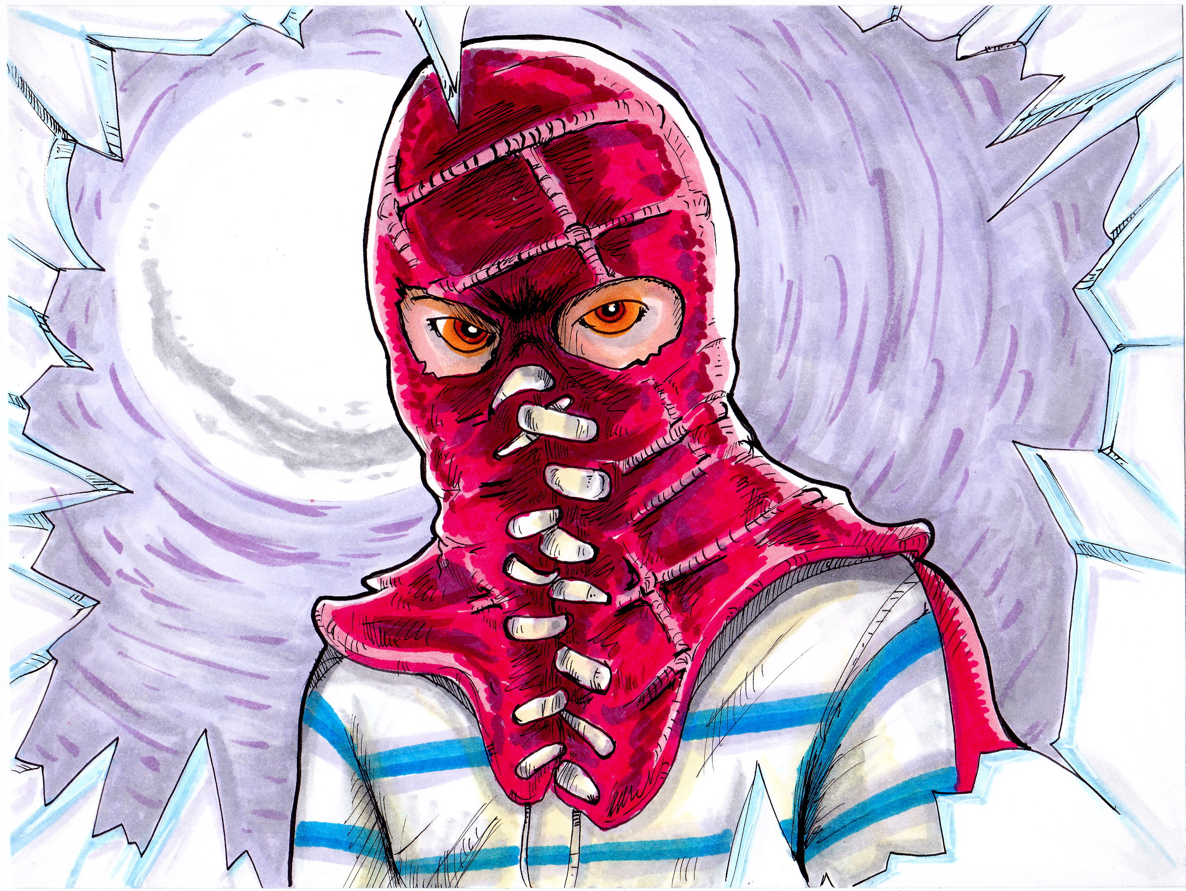 Original Drawing From the Movie Brightburn brandon - Etsy