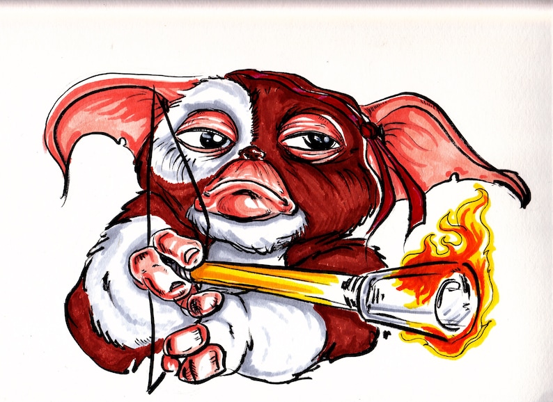 Rambo Gizmo Sticker - Etsy