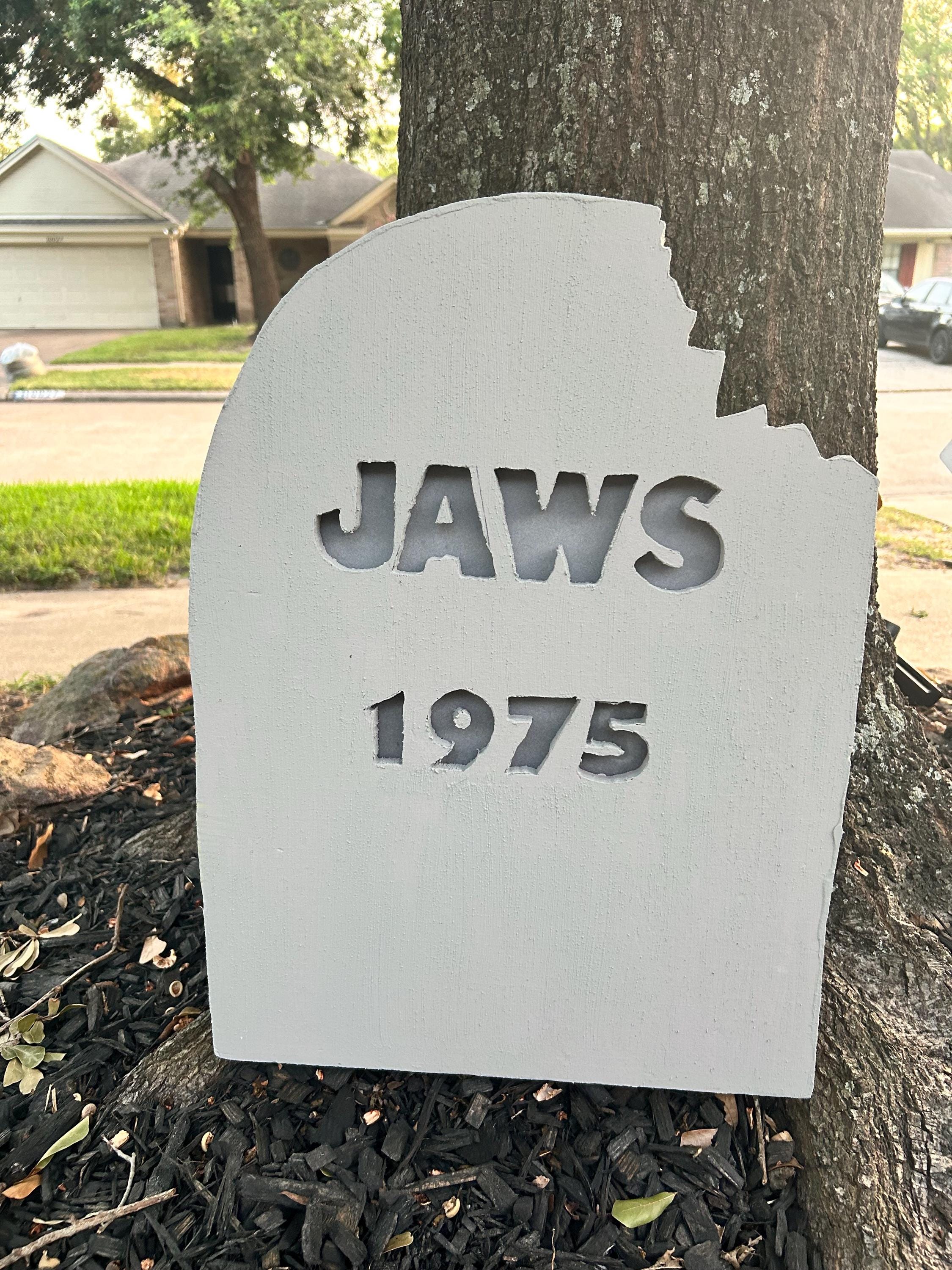 LED Light up Tombstone Yard Haunt Decor Halloween Tombstone Remote ...