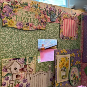 Graphic 45 Spring in the Air Tunnel Album 8 X 8 - Etsy