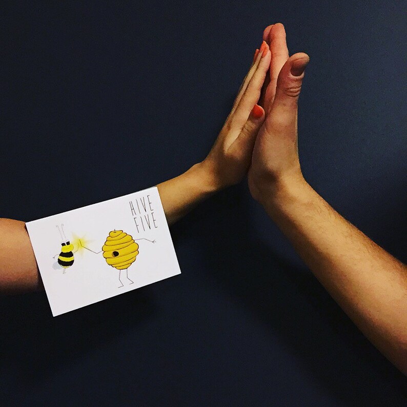 Hive Five Bee DIGITAL / PRINTABLE - Etsy