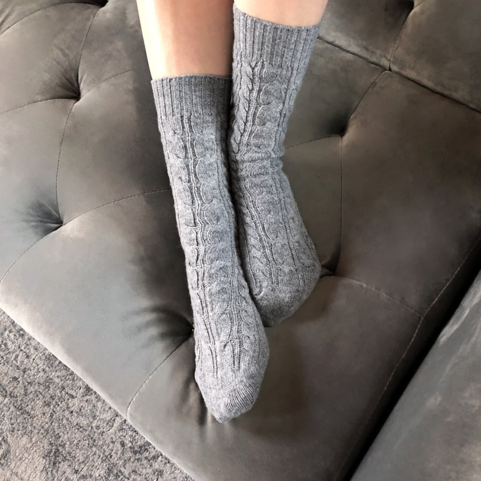 100% CASHMERE SOCKS. Luxury Socks. Cashmere Socks Women. Winter Socks ...