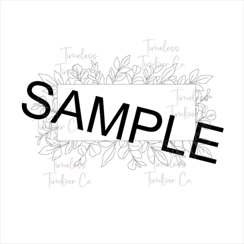 Family Eucalyptus Template, SVG, EPS, JPEG, File, Laser Ready, Scroll ...
