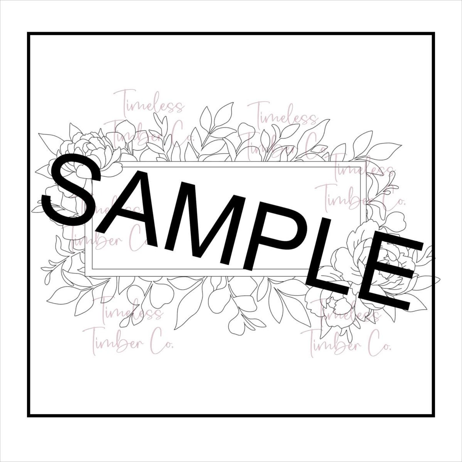 Lorelei Fall Family, Eucalyptus Template, SVG, EPS, JPEG, File, Laser ...