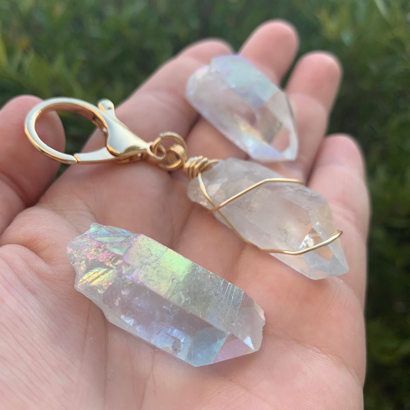 Crystal Keychain - Etsy