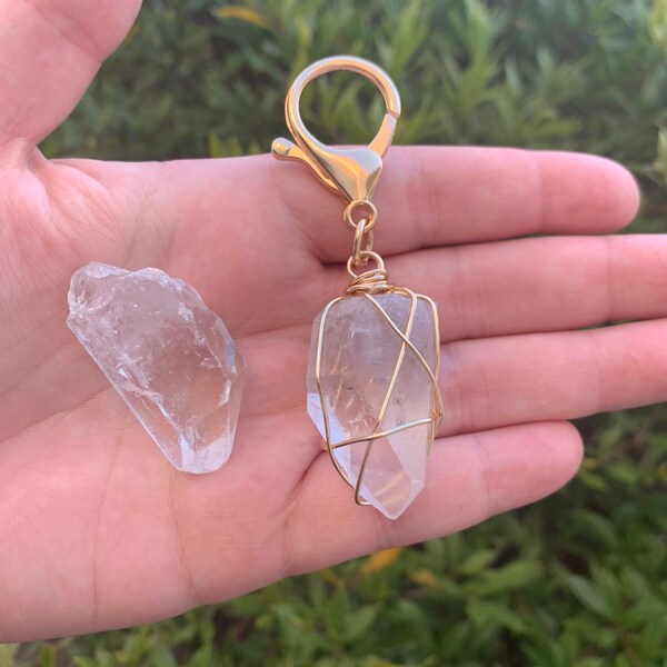 Crystal Keychain - Etsy