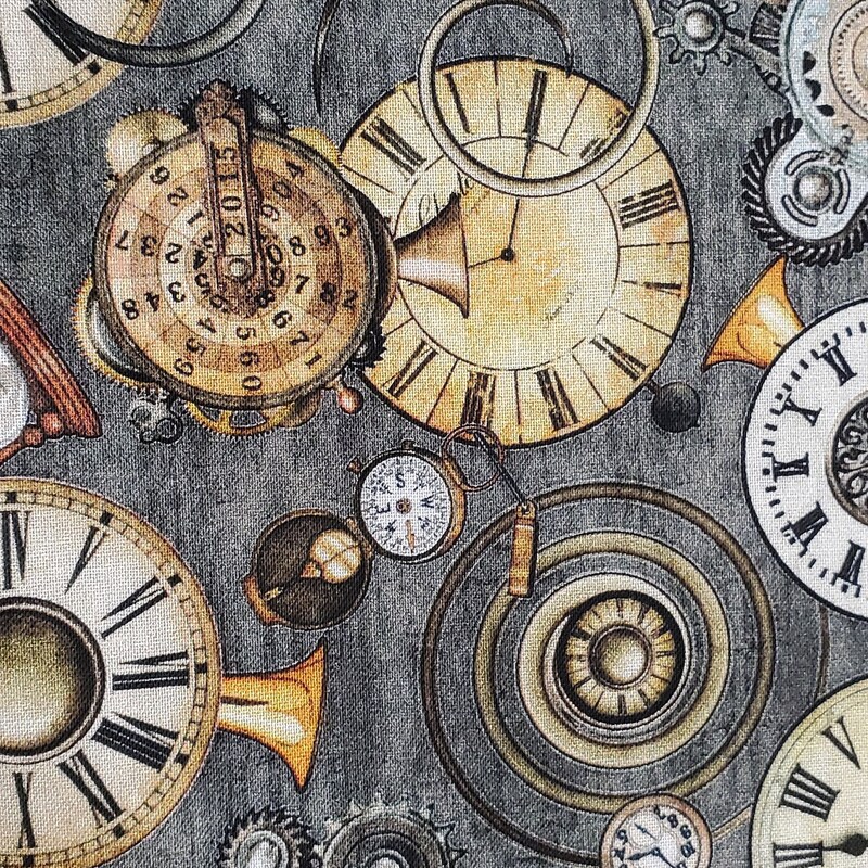 Steampunk Fabric - Etsy
