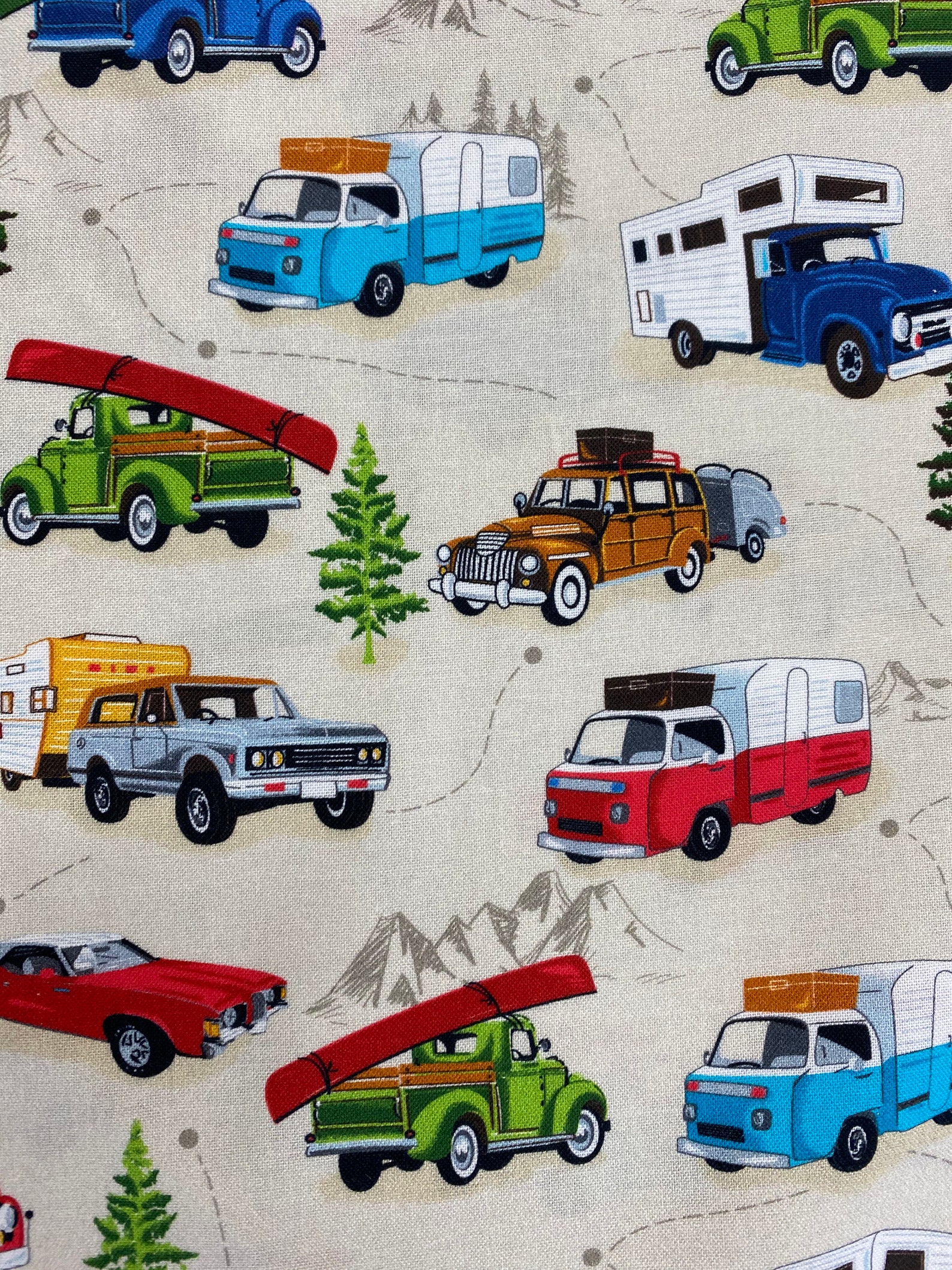 American Road Trip Camper Fabric by Windham Fabrics - Etsy