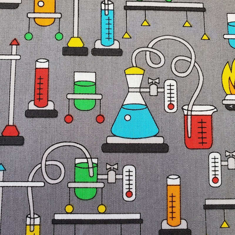 Science Fabric - Etsy