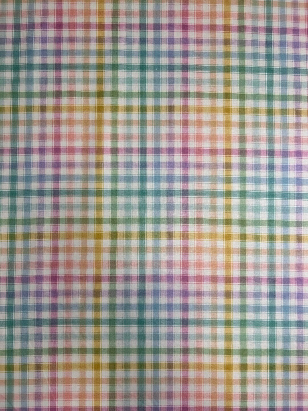 Pastel Gingham | Spring Has Sprung by Clothworks | Y4011-55 - Etsy