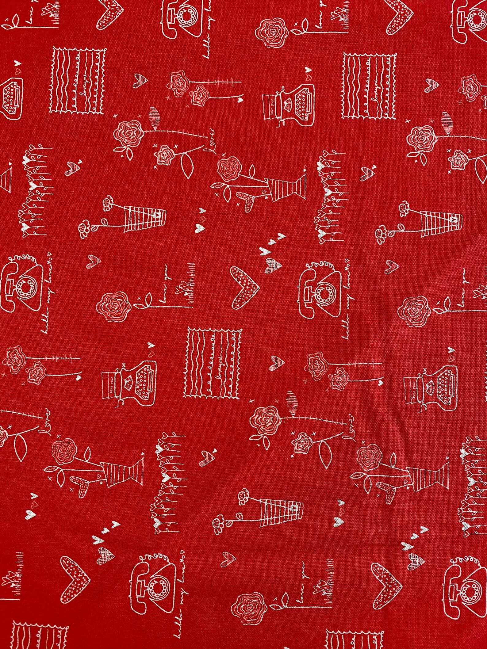 From the Heart Love Notes Fabric by Riley Blake - Etsy Hong Kong