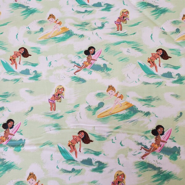 Surfing Fabric - Etsy