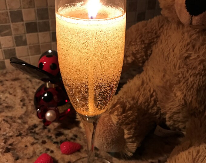 Champagne Candles - Etsy