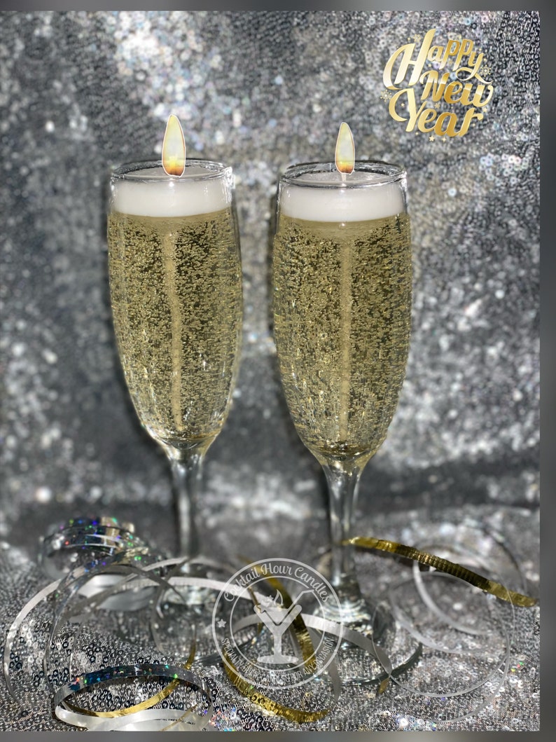 Champagne Candles - Etsy