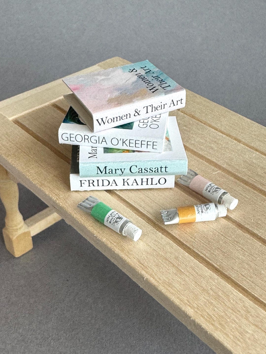 Women Artists Miniature Book Set - Etsy