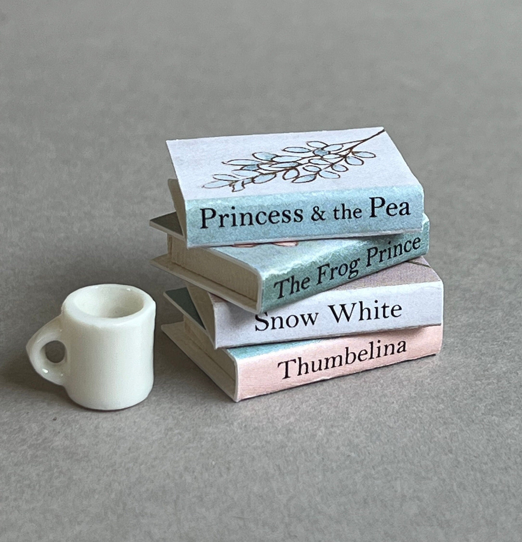 Miniature Fairy Tale Book Set - Etsy