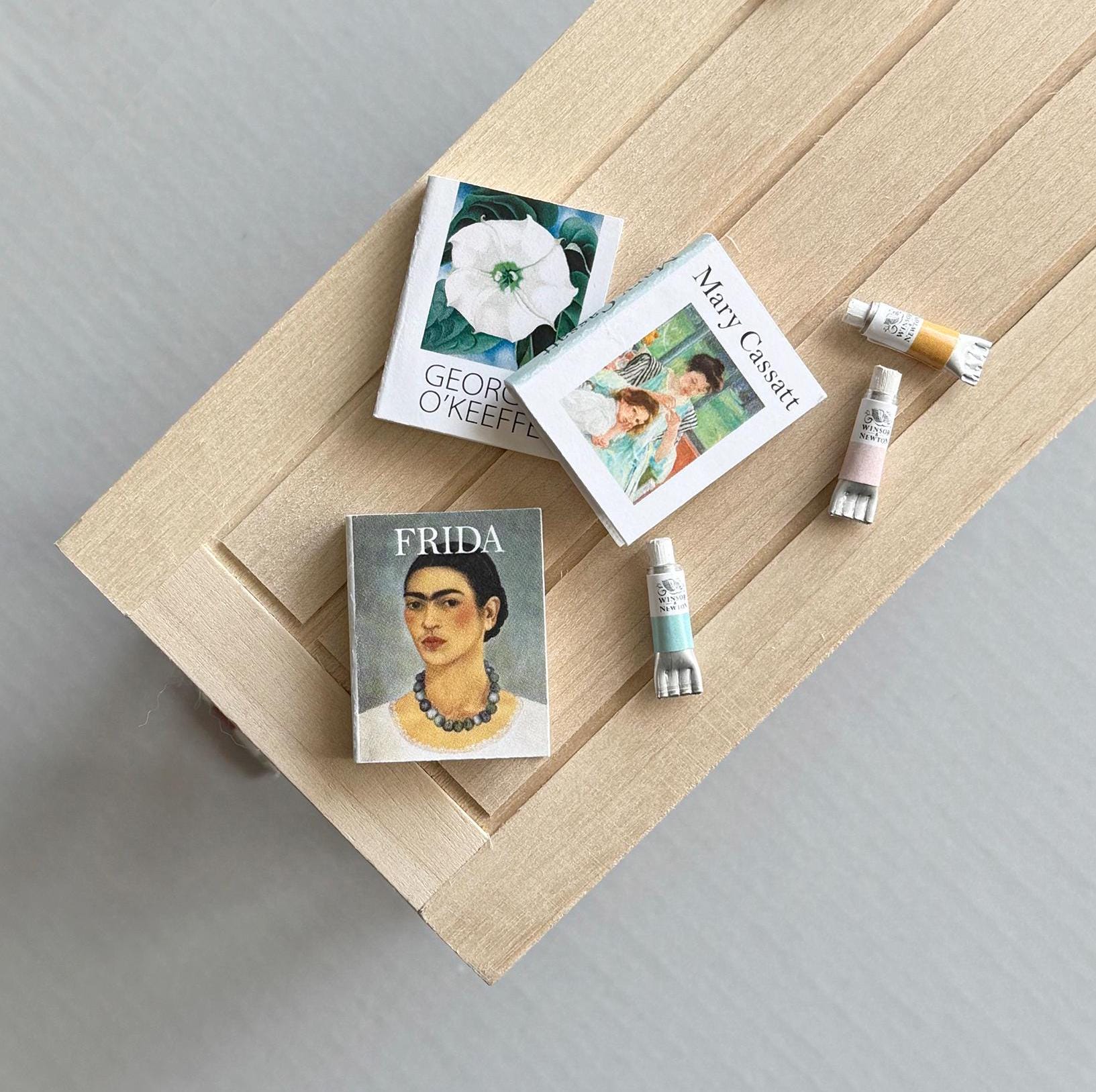 Women Artists Miniature Book Set - Etsy