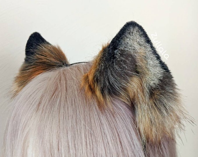 MINI Realistic Fox Ears Fox Ears Wolf Ears - Etsy