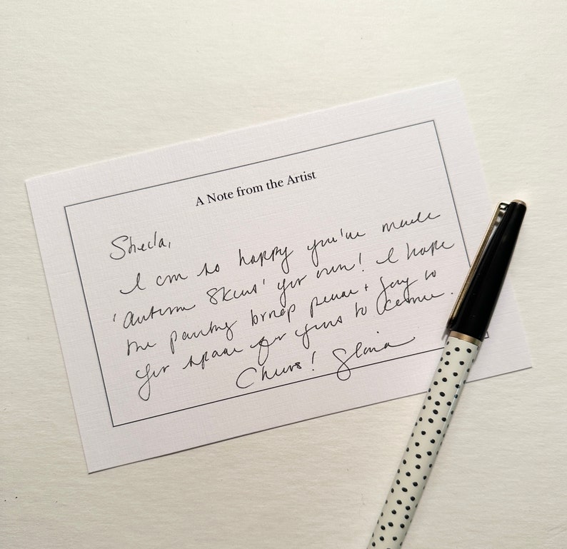Elegant, Linen Artist Thank You Note Cards | Matches Linen Certificate ...