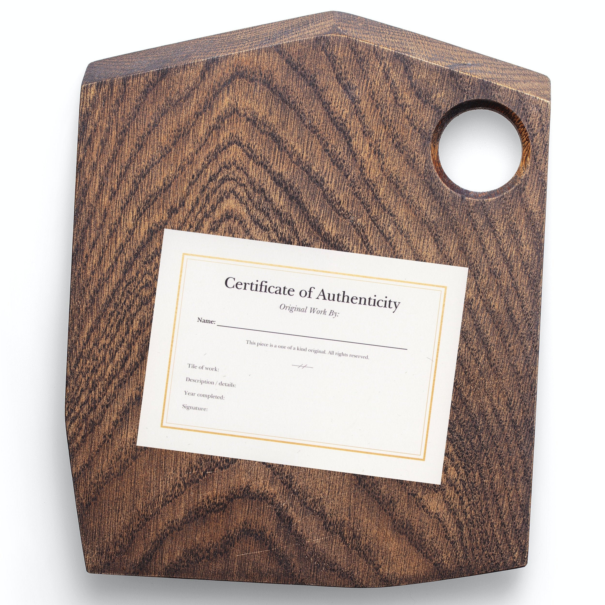Certificate of Authenticity Cards for Art, Handmade, Crafts and ...