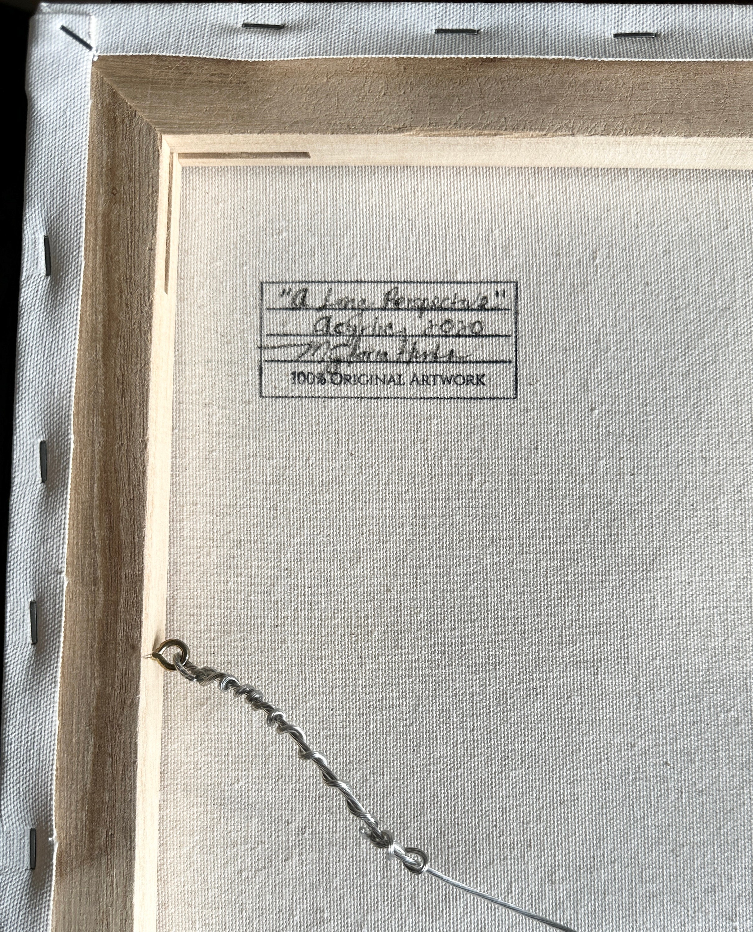Artwork Label Stamp, Certificate of Authenticity, Includes Ink Pad - Etsy