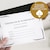 Miniature, Gold Foil Certificate of Authenticity Cards for Art - Etsy