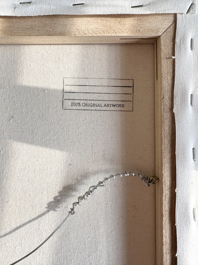 Artwork Label Stamp, Certificate of Authenticity, Includes Ink Pad - Etsy