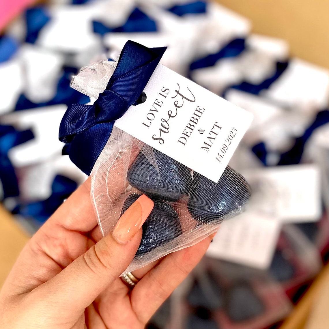 Wedding Chocolate Favours Chocolate Favors Personalised Wedding Favours ...