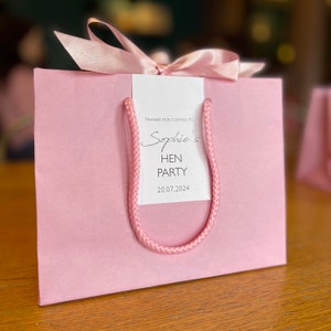 Personalised Party Bags, Customised Party Bag, Hen Party Bag, Baby ...