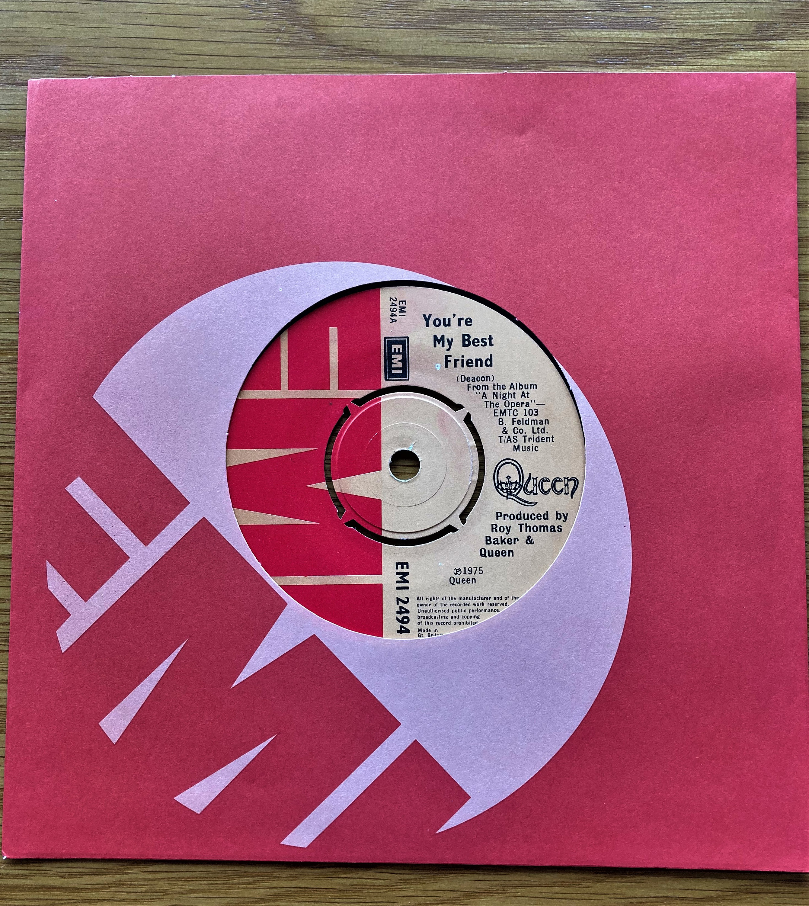 QUEEN You're My Best Friend / 39 Original 1975 UK Pressing | Etsy