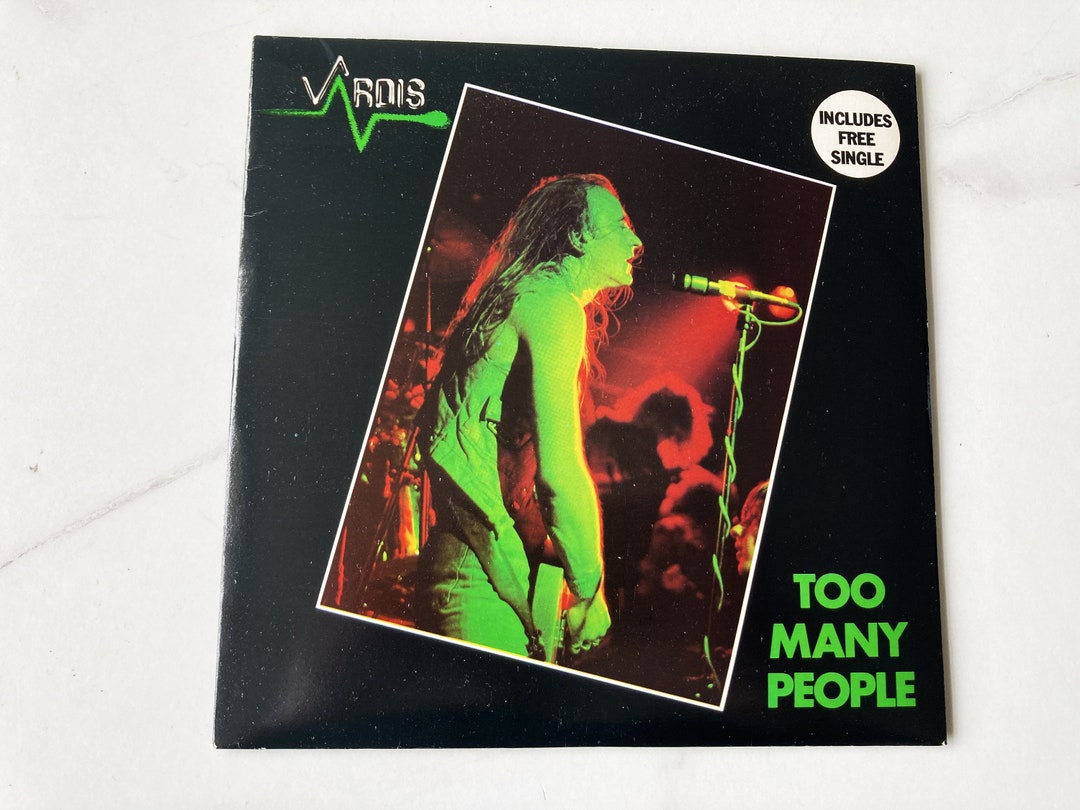 Vardis Too Many People Original 1980 UK Doublepack 2 X 7" Vinyl Single ...
