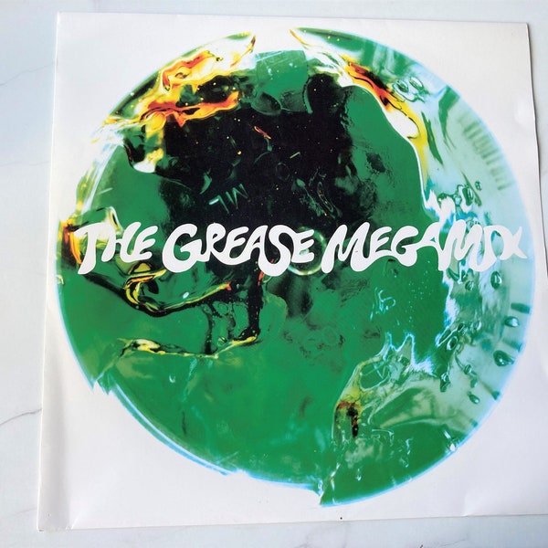 Grease Vinyl Record - Etsy
