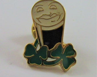 GUINNESS Small Toucan & Pint Shaped Metal Pin Badge Made in the 1990's ...