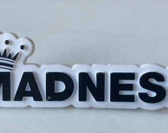Madness Pin Badge - Etsy UK