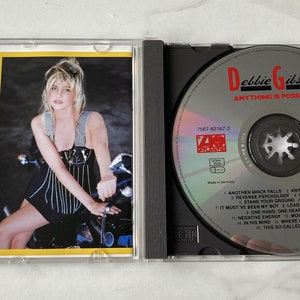 Debbie Gibson - Anything is Possible - Original 1990 CD Album Vintage ...