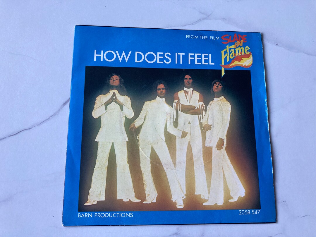 SLADE How Does It Feel Original 1974 UK 7 Vinyl Record Single in ...