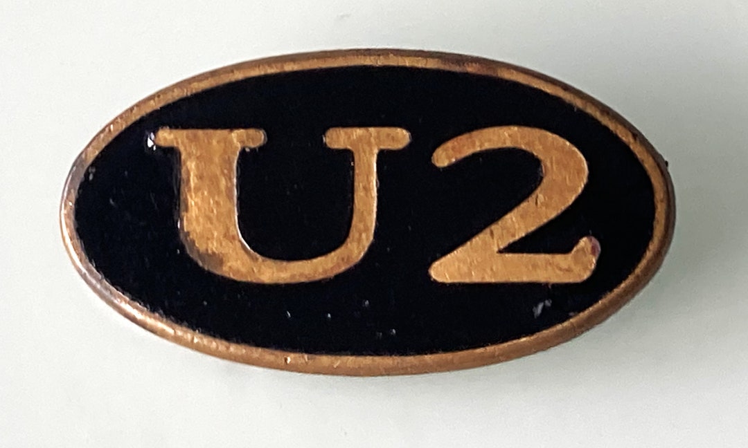 U2 Small Vintage Enamel Pin Badge Pinback From the 1980's - Etsy