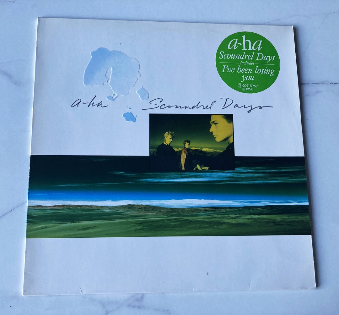 A-ha - Scoundrel Days - Original 1986 Vinyl LP Vintage Record Classic ...
