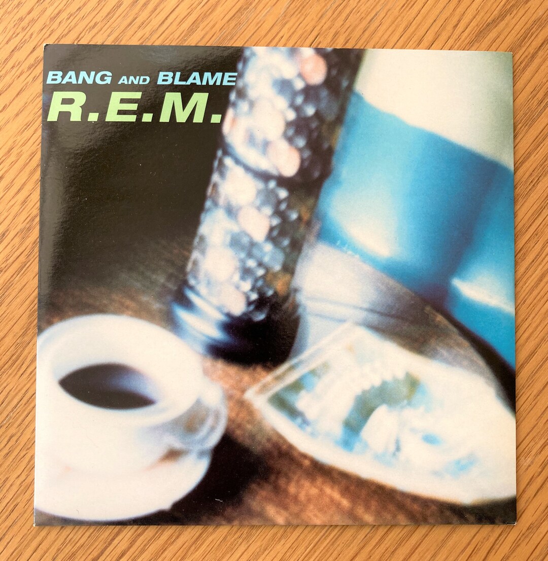 R.E.M Bang and Blame Original 1994 UK Pressing 7 Vinyl - Etsy