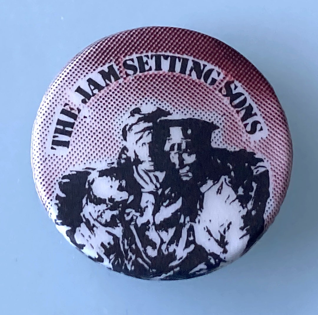 The Jam Setting Sons Small Vintage Metal Button Badge From the - Etsy