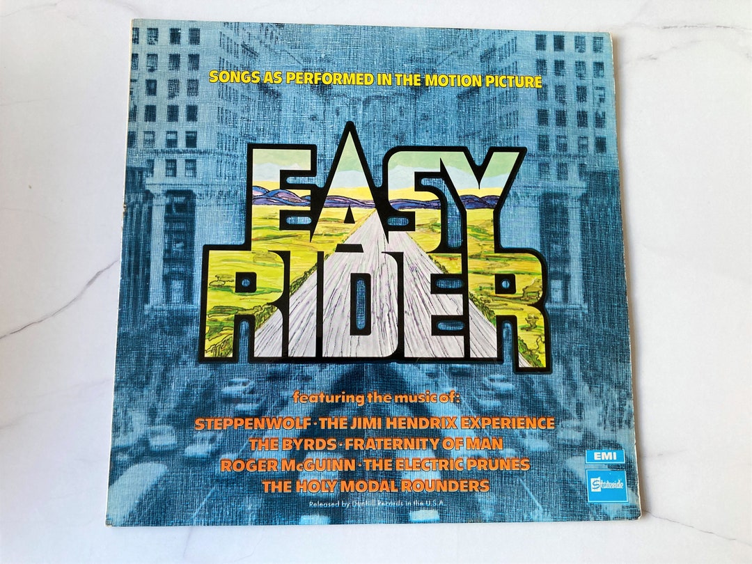 EASY RIDER Songs Performed in the Motion Picture Soundtrack - Etsy UK
